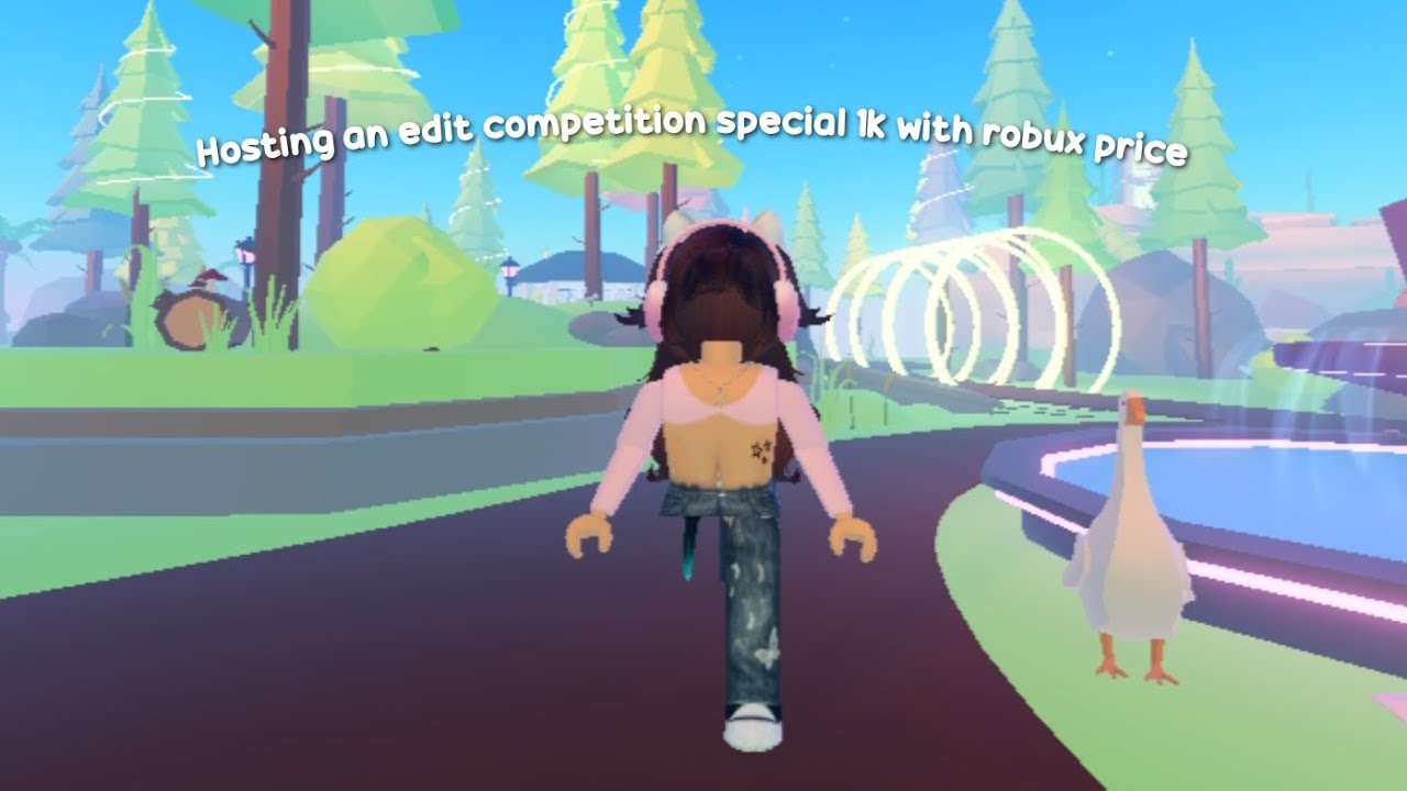 Hosting an edit competition special 1k with robux price(Close) Use ...
