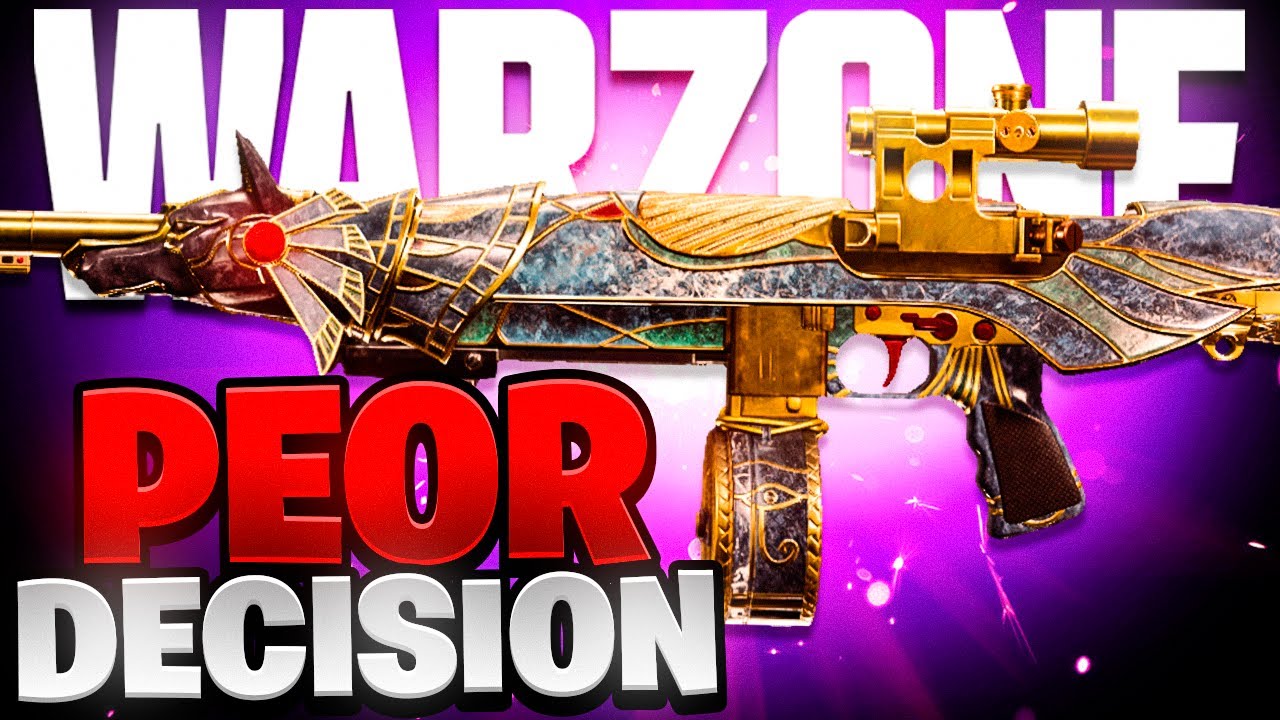 LA PEOR DECISION DE CALL OF DUTY WARZONE CON LAS SKINS - YouTube