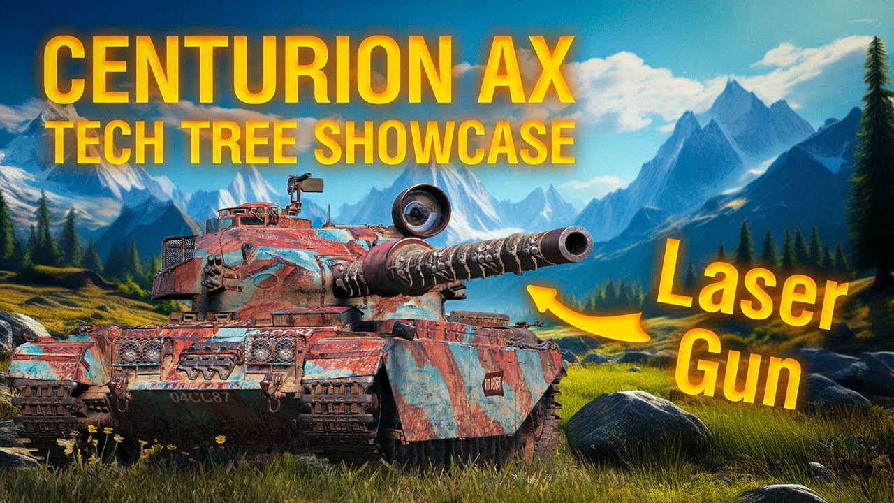 Centurion AX Tech Tree is SO MUCH FUN - YouTube