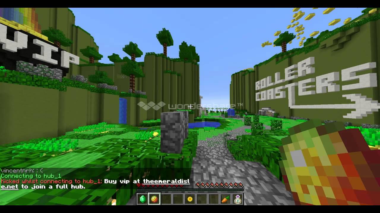 Minecraft Server The Emerald Isle - YouTube