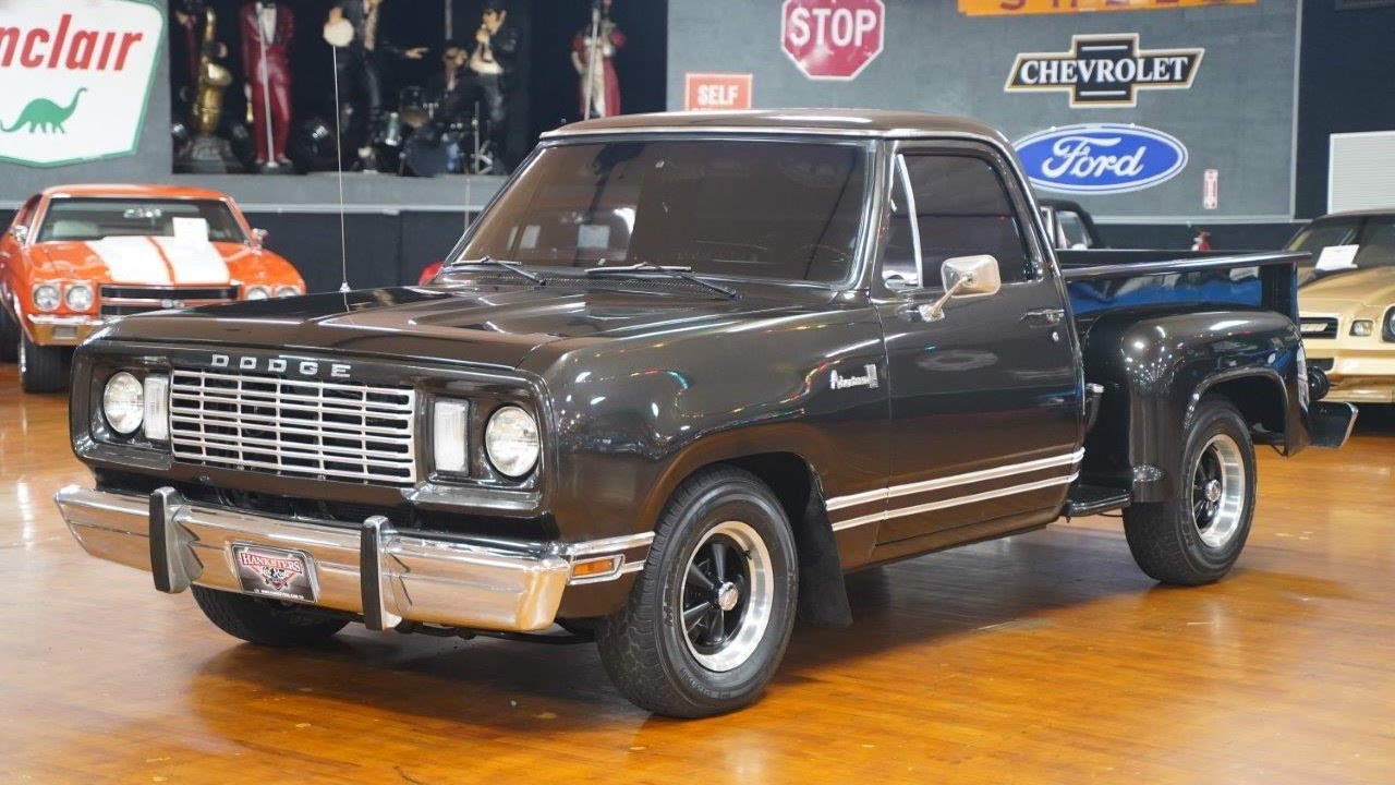 1977 DODGE D100 - YouTube