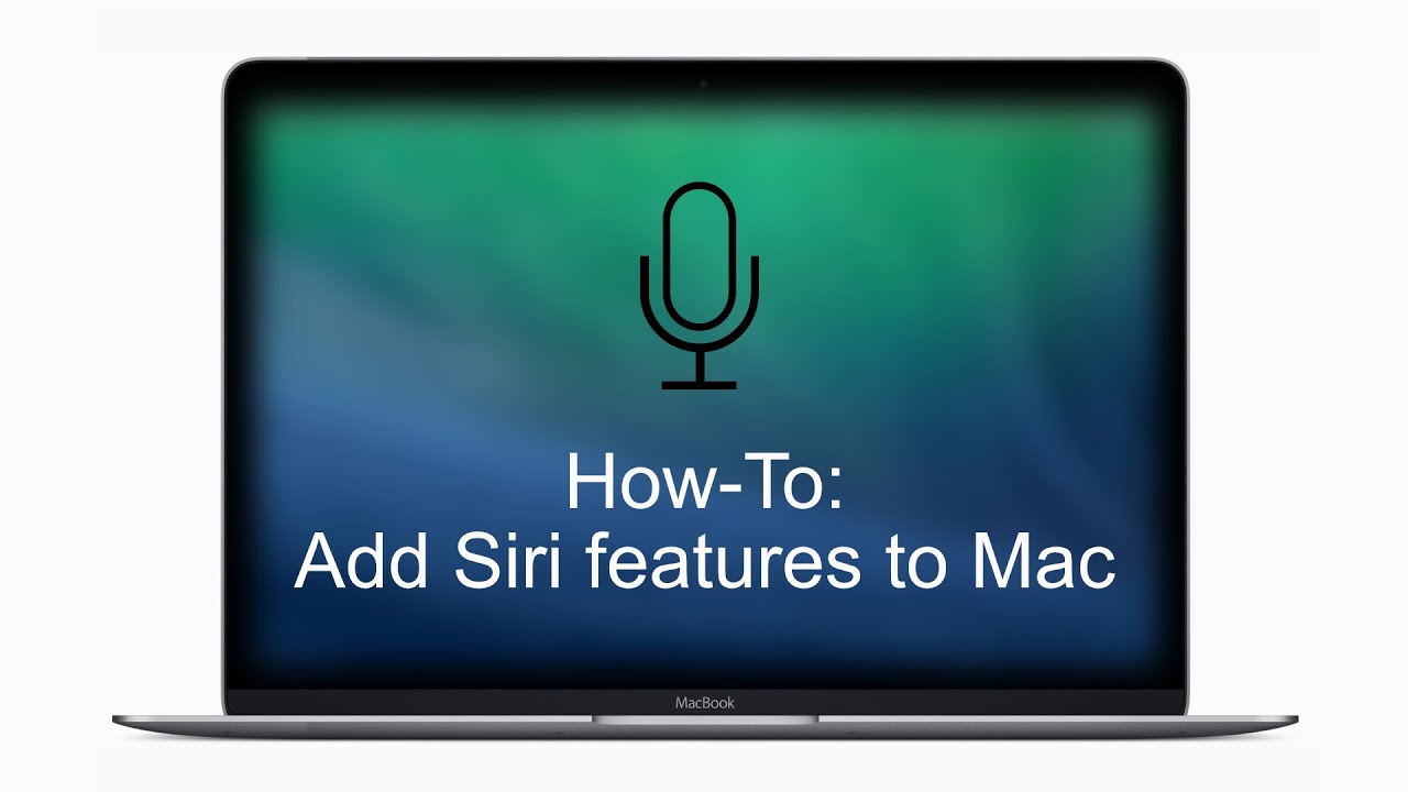 How to: Enable Siri-Like Features on your Mac - YouTube