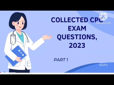 Collected CPC EXAM questions, 2023 - YouTube