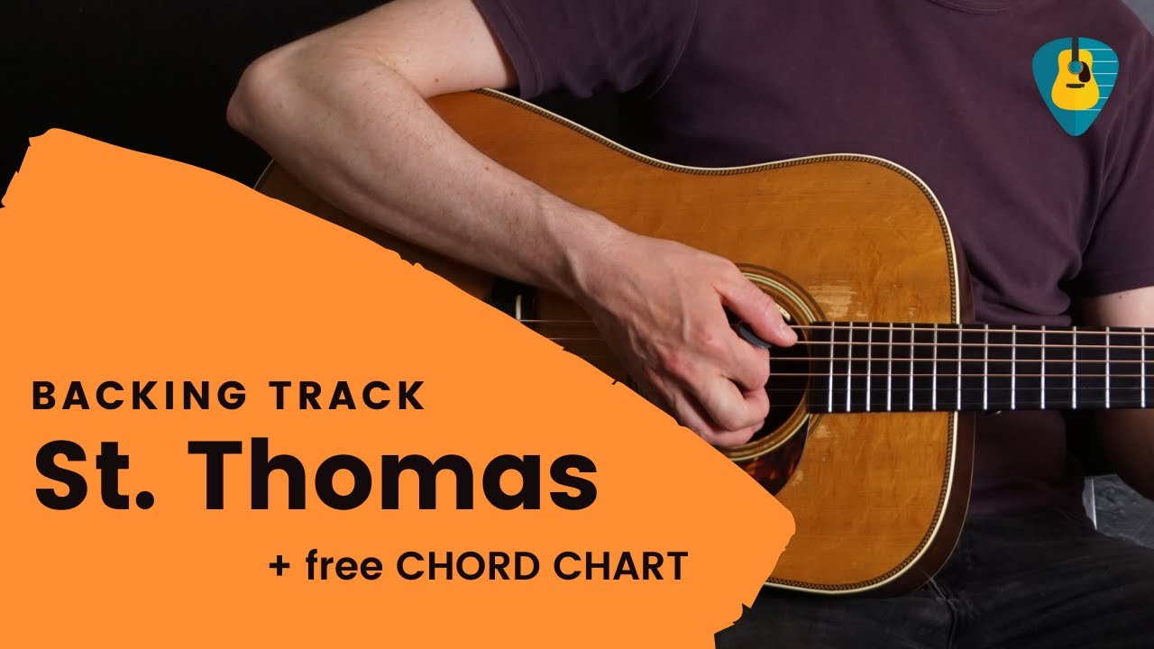 ST. THOMAS /Sonny Rollins/ (Play-Along) + free CHORD CHART 🎵 [backing ...