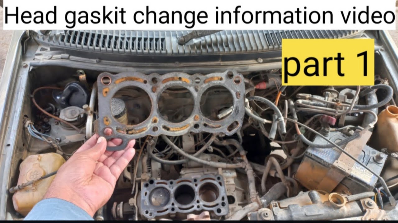 Head gaskit change . Informative video. Part 1. Tuned for next video🔥 ...