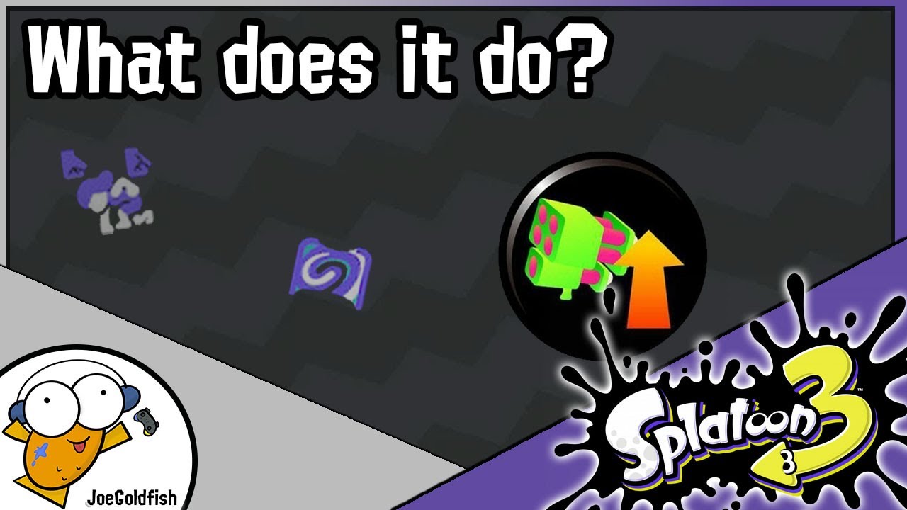 Splattercolor Screen & Triple Splash Down - Special Power Up | Splatoon ...