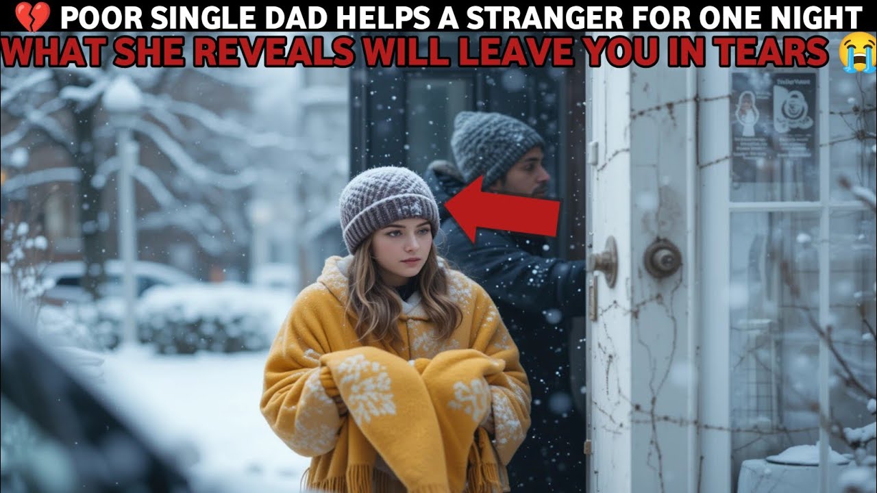 💔 Poor Single Dad Helps a Stranger for One Night… What She Reveals Will ...