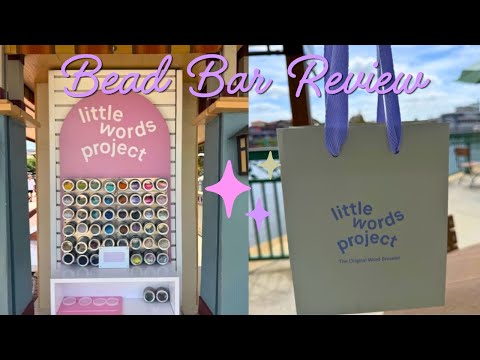 Little Words Project Bead Bar Experience!🩵✨💎
