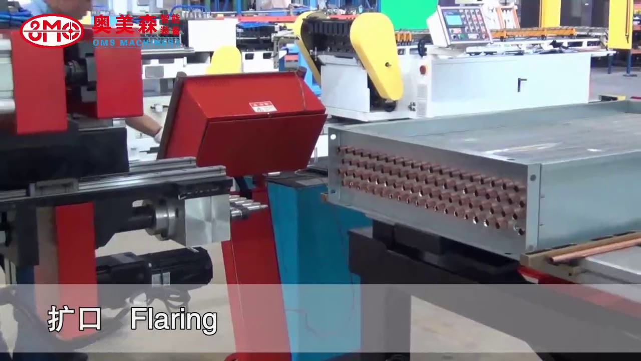 Shrinkless horizontal combined expander Expand the straight tube--OMS ...