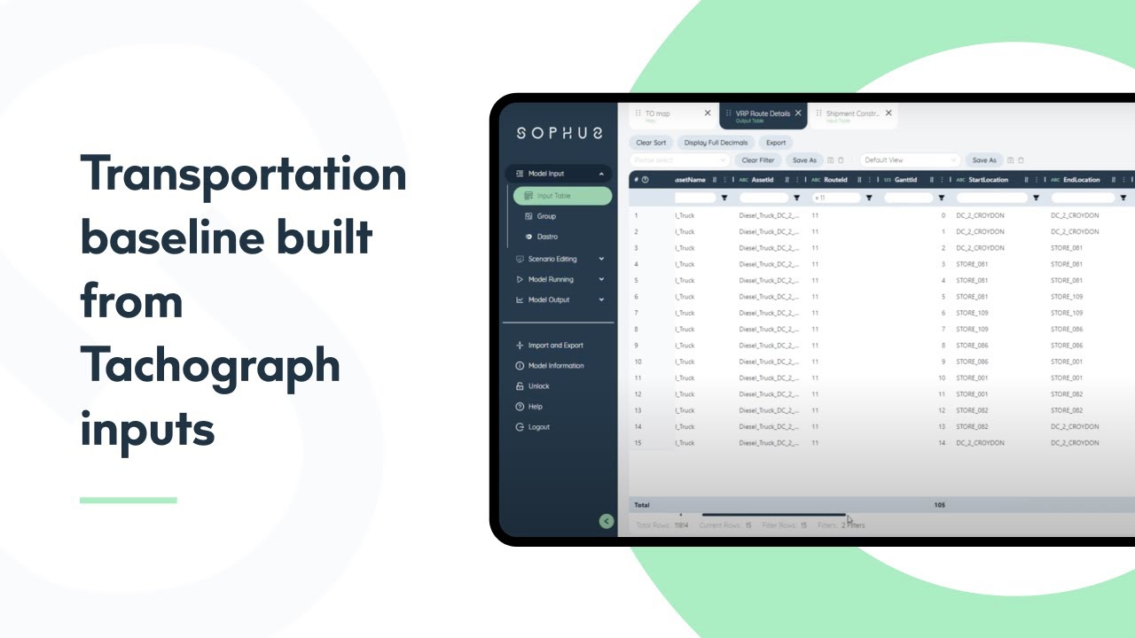 1 010 28 Transportation baseline built from Tachograph inputs - YouTube