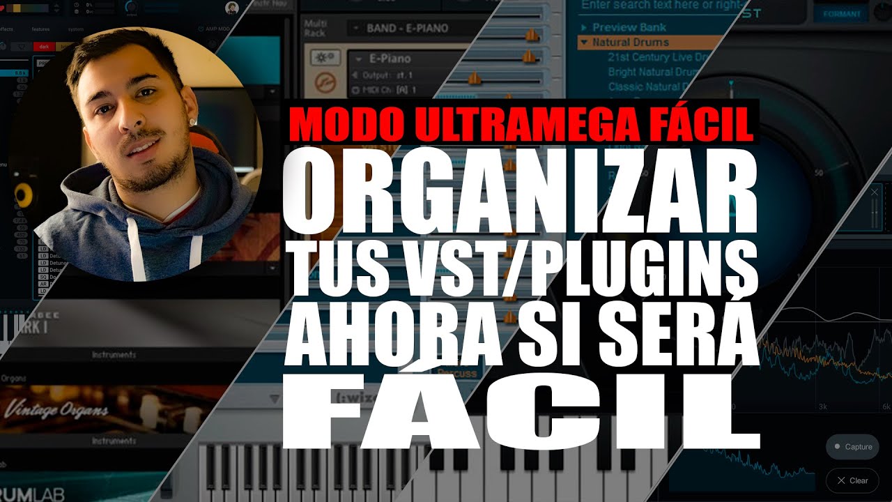 Organizar tus VST-PLUGINS ahora si será mucho mas FÁCIL | método propio ...