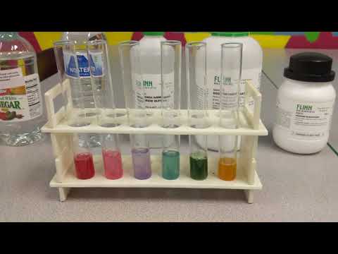 Anthocyanin as a pH Indicator! - YouTube