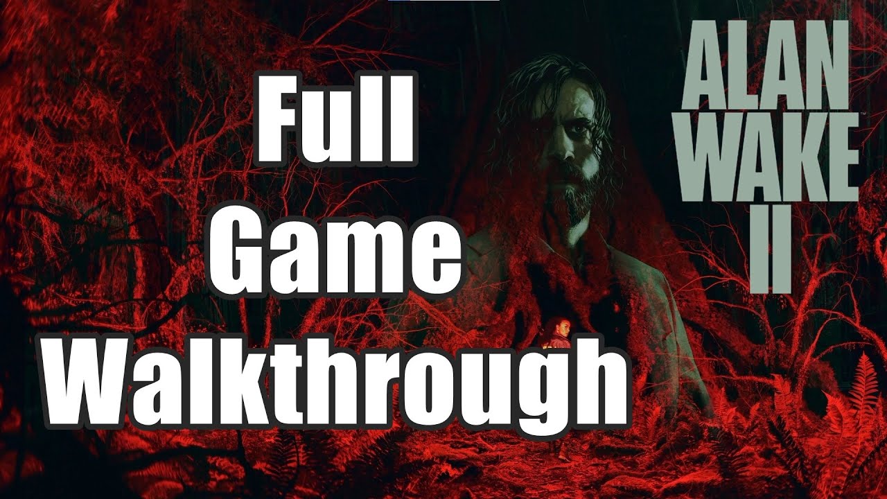 Alan Wake 2 Full Game Walkthrough (Long Play) - YouTube