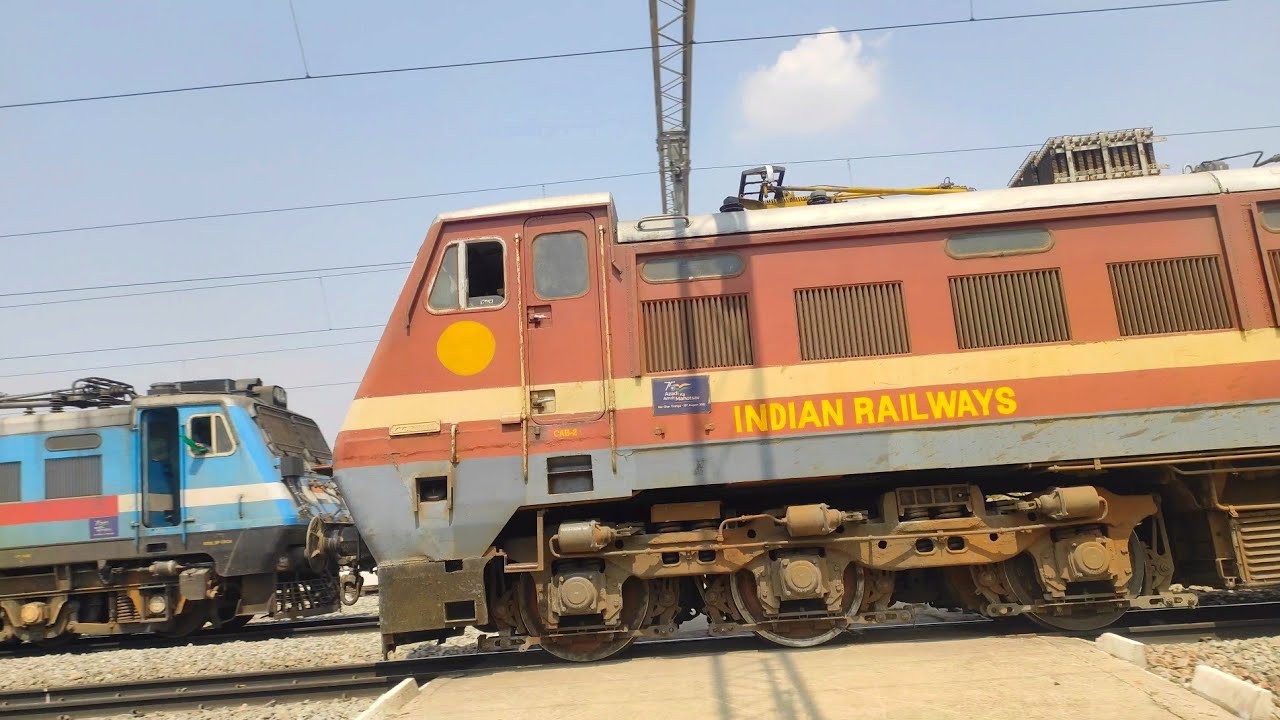 Jaipur-Mysore Express skipping Penukonda JN | EDDS WAP-4 | INDIAN ...