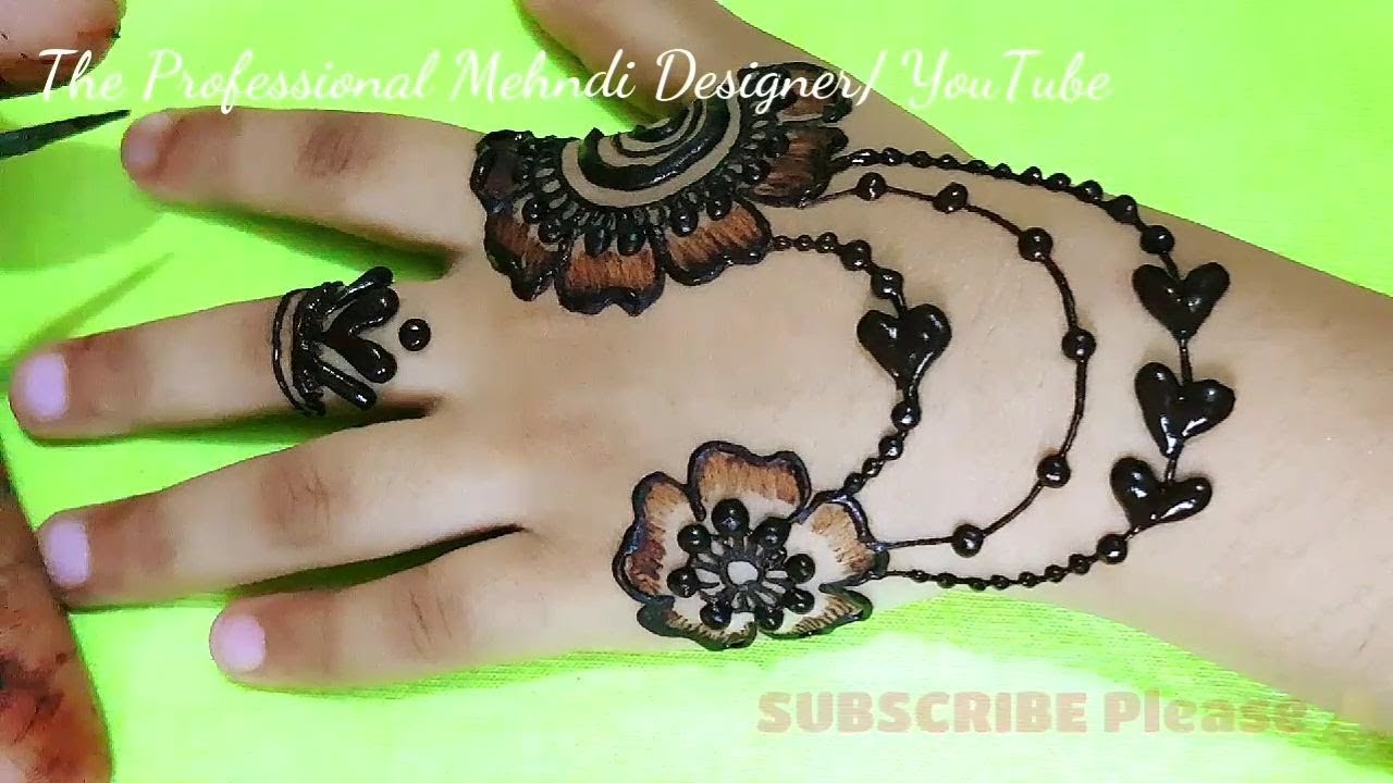 Cone Designs || Easy Mehndi Designs || Mehandi Designs - YouTube