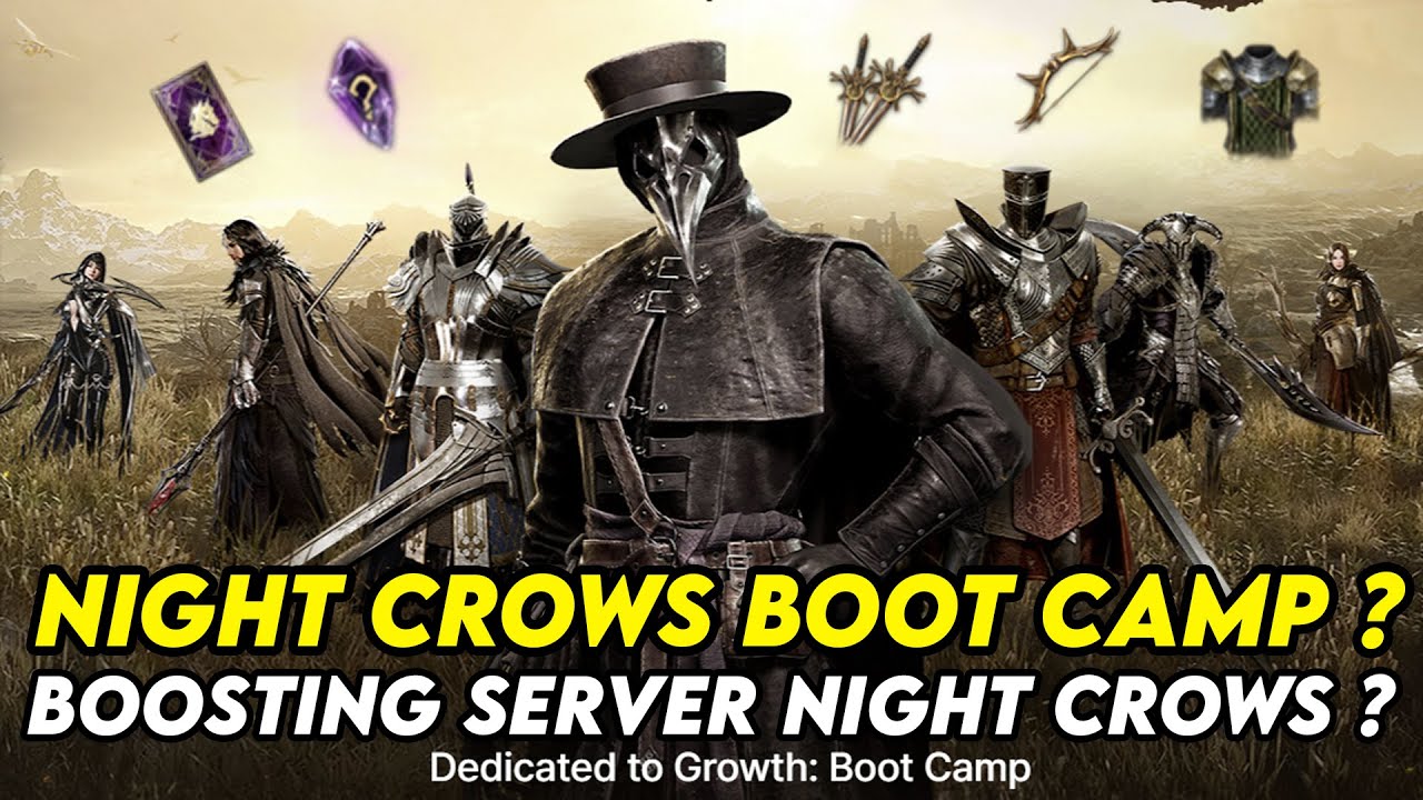 NIGHT CROWS BOOT CAMP ? NC BOOSTING SERVER ? DAPET REWARD WEAPON ...