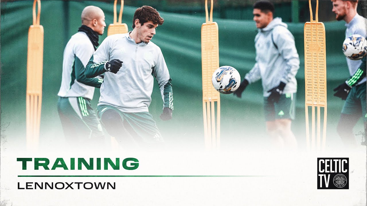 Celtic Training: The Celts prepare for Paradise under the lights! - YouTube