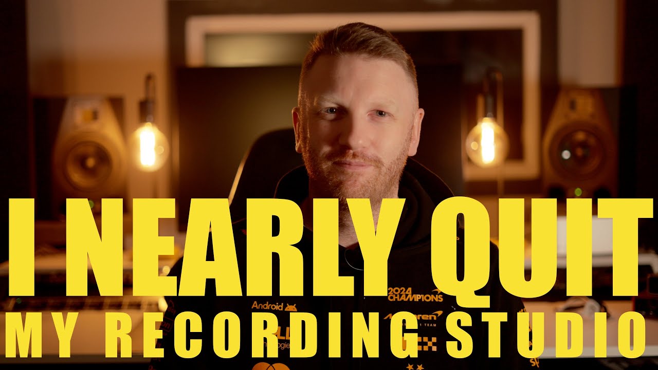 I Nearly Quit my recording studio - YouTube