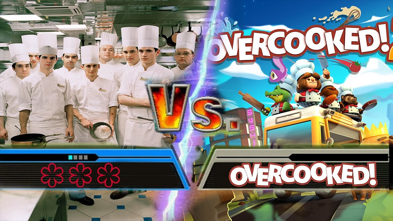 Gourmet Chefs Attempt Overcooked - YouTube