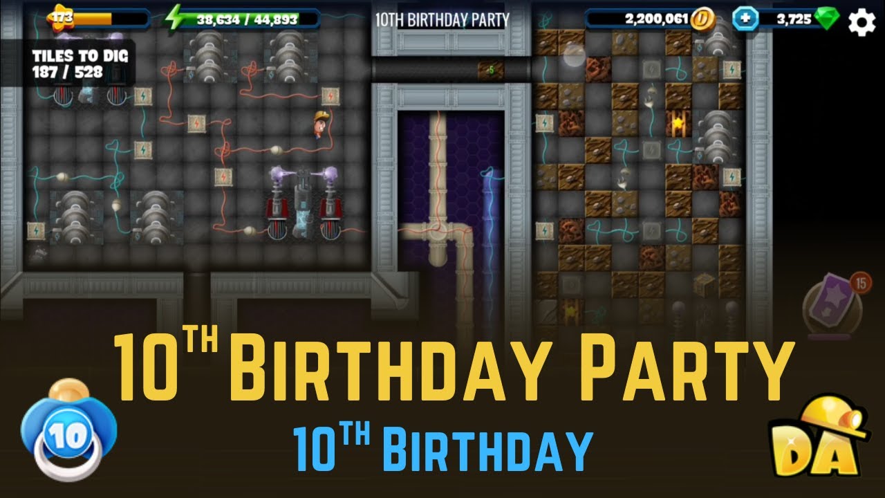 10th Birthday Party - #8 10th Birthday - Diggy's Adventure - YouTube