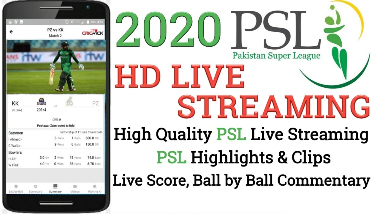 Full HD PSL 2020 Live Streaming Watch HD Live cirket Match Streaming ...