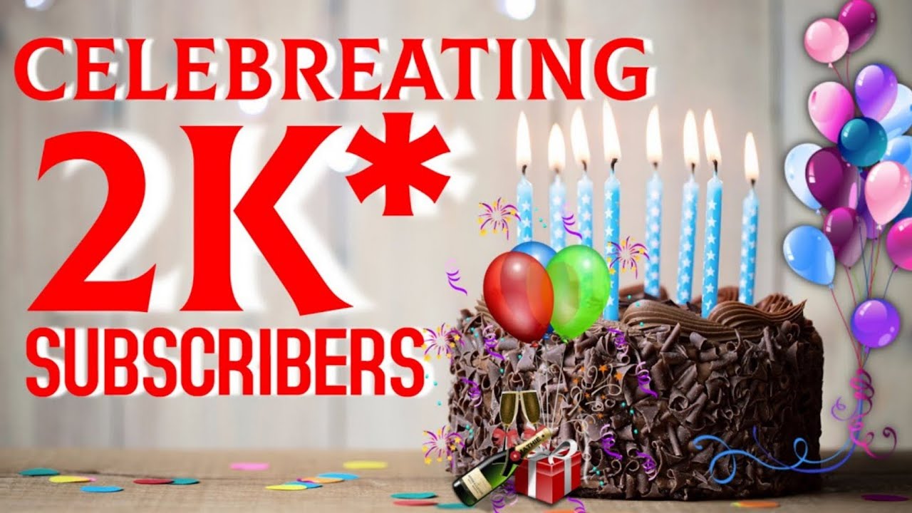 2K Celebration//cake cutting//Thank you all. - YouTube