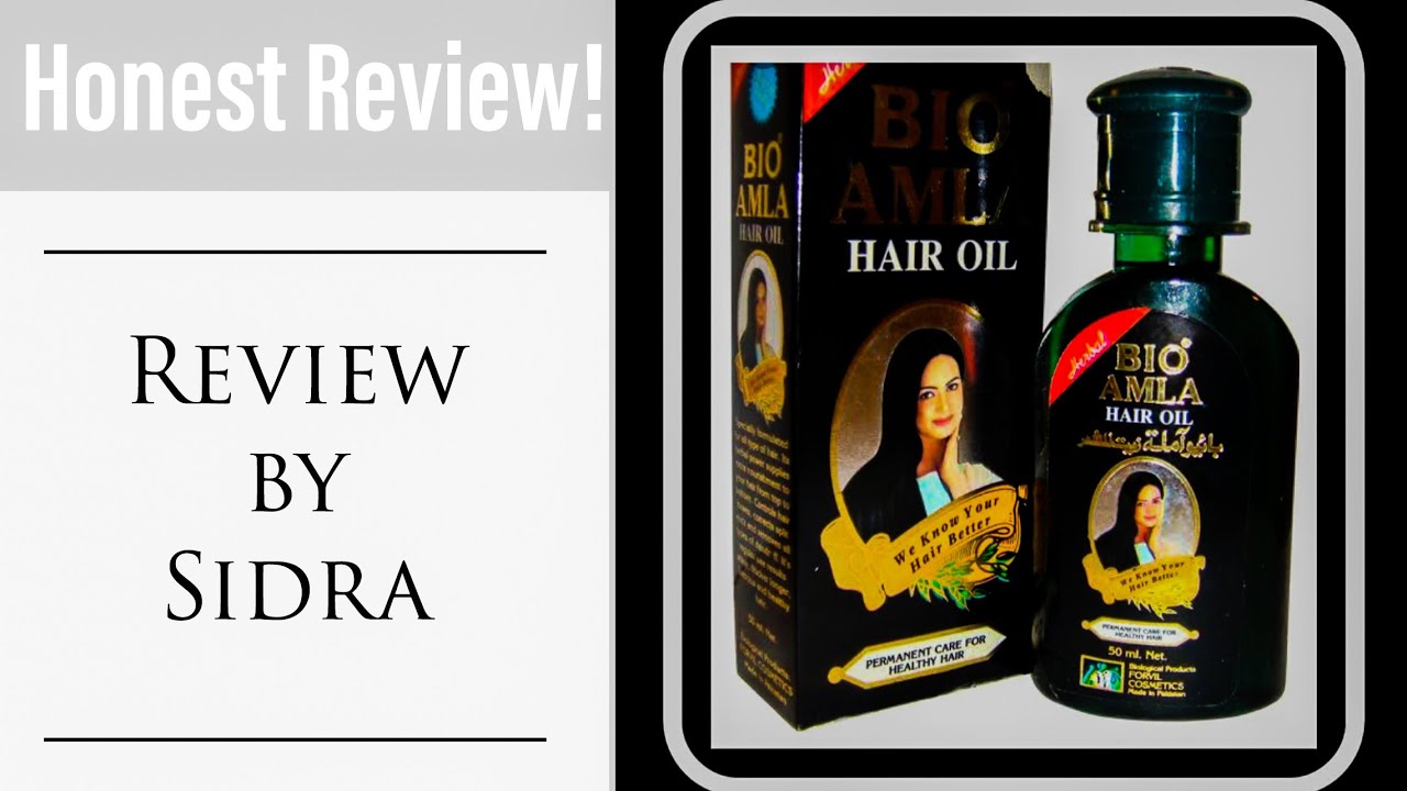 Bio-Amla Hair Oil For Silky and Shiny Hair - Review By Sidra - YouTube