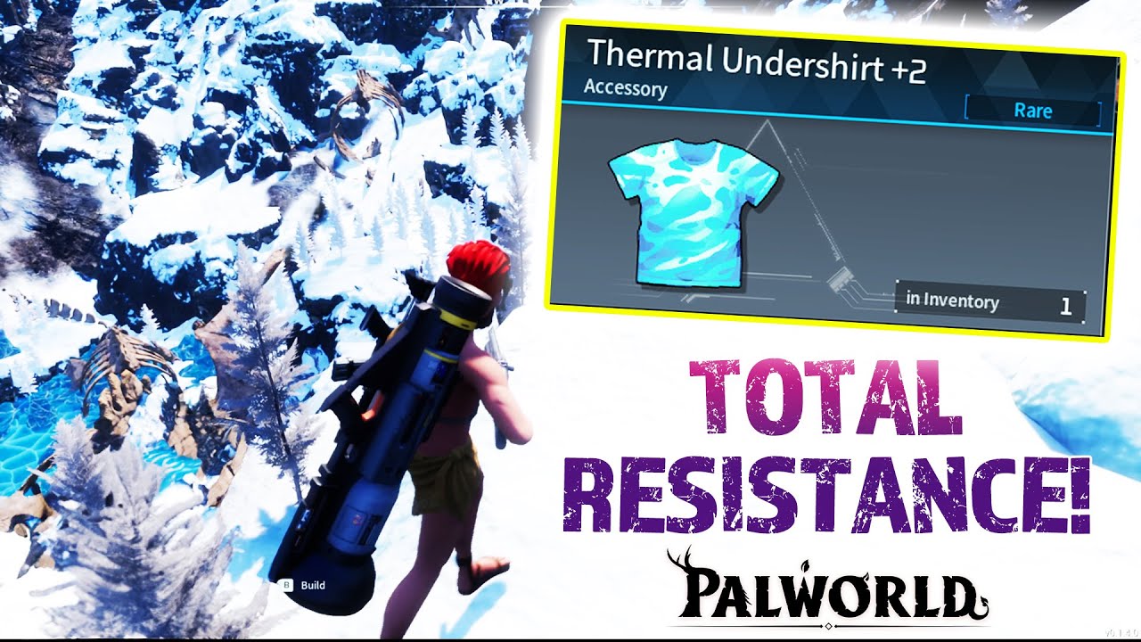 Palworld Thermal Undershirt +2 Location - TOTAL Weather Resistant ...