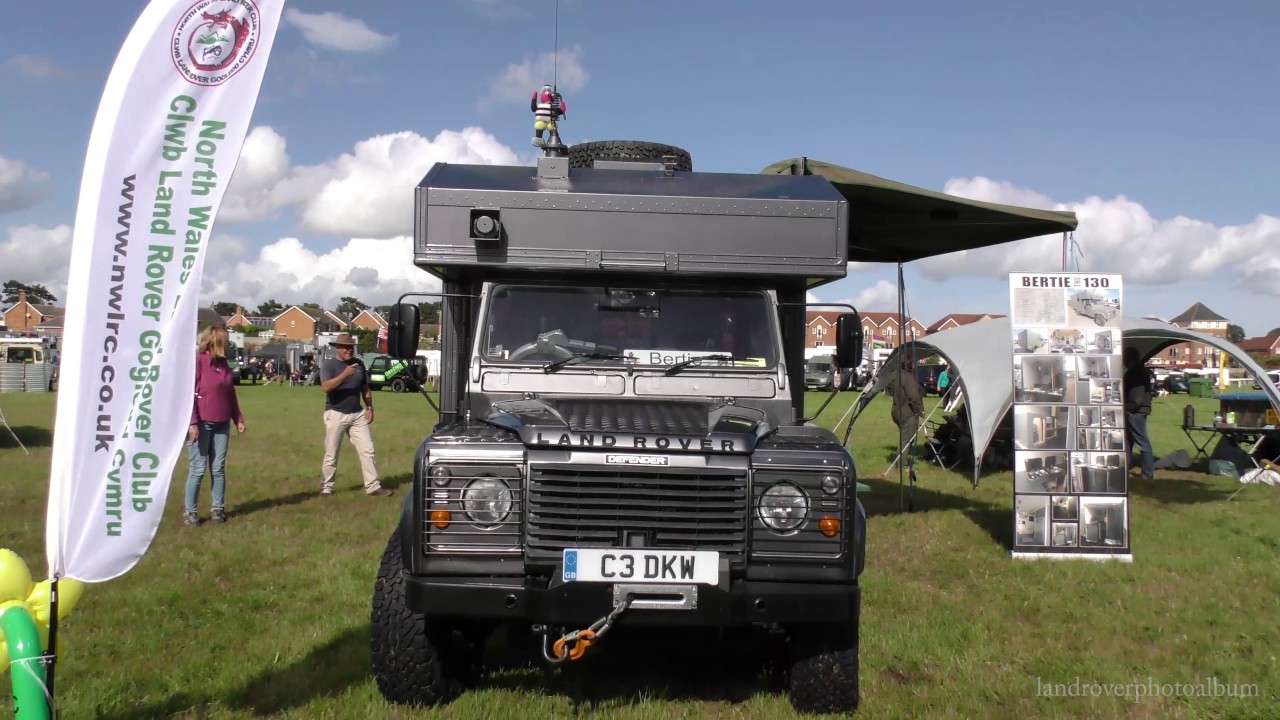 Bertie The 130: An Ex SAS Land Rover Defender 130 turned camper at The ...