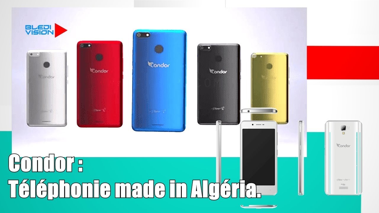 Algérie Condor : Téléphone made in Algéria . - YouTube