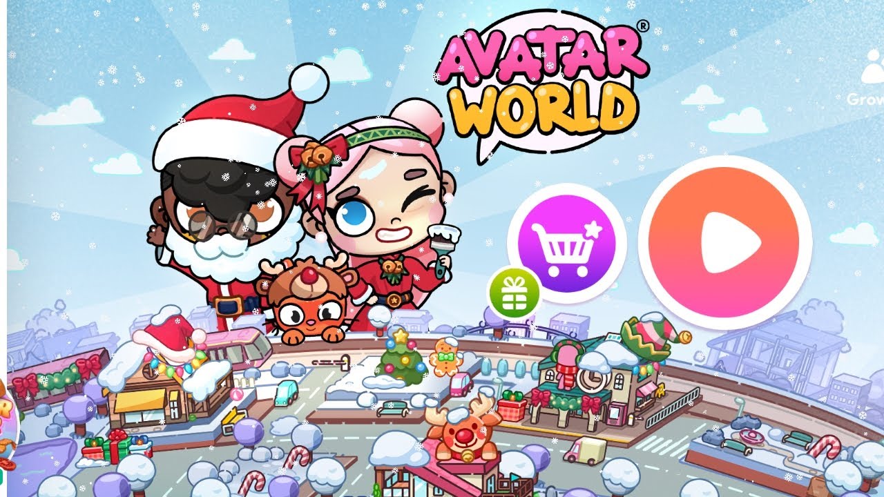 la nueva actualización de avatar world de navidad🎄🎄 - YouTube