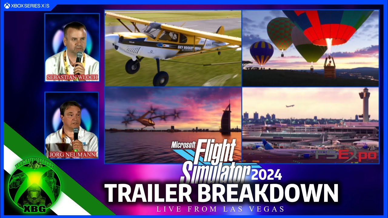 Microsoft Flight Simulator 2024 - Trailer #2 Breakdown By Asobo Team ...