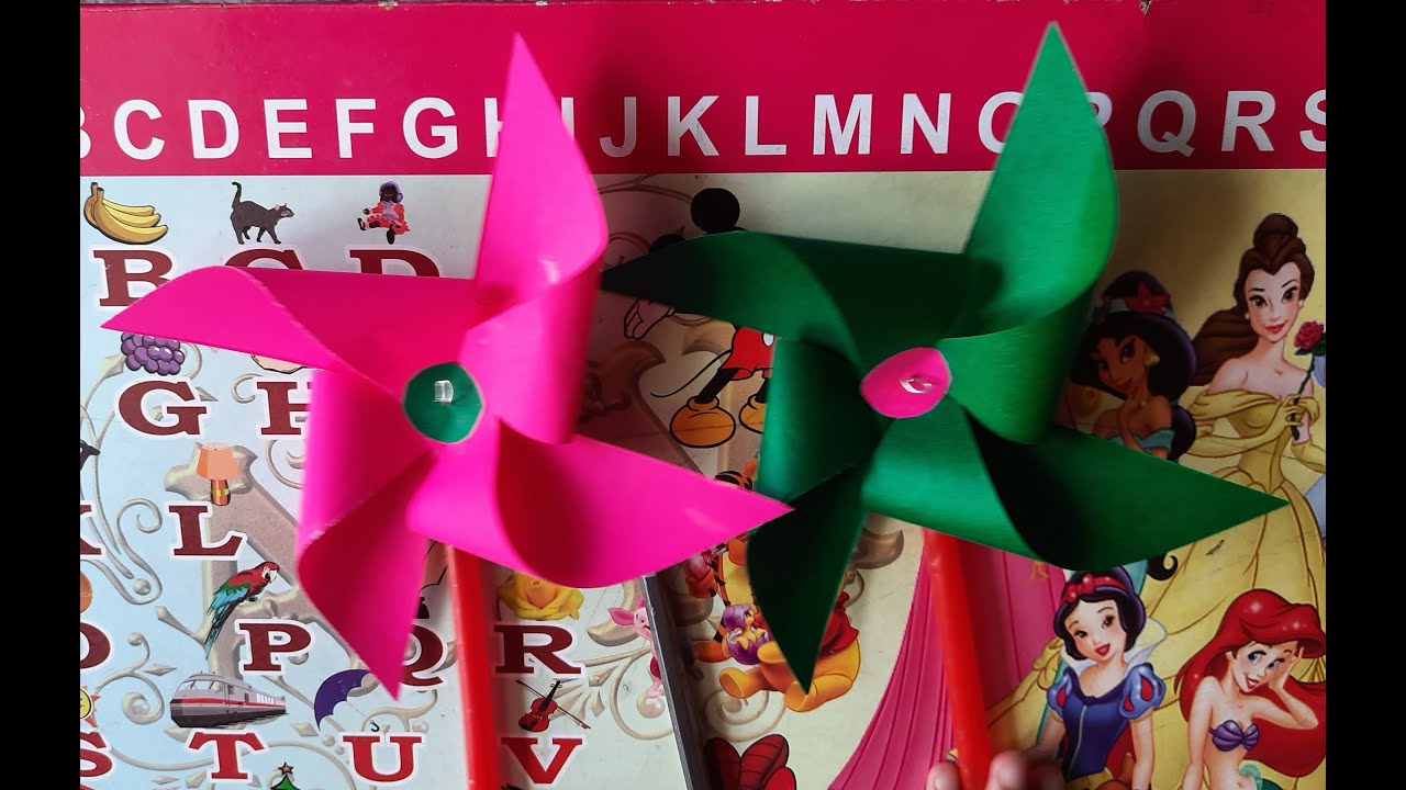 Paper Toy | Pinwheel | toy for kids - YouTube
