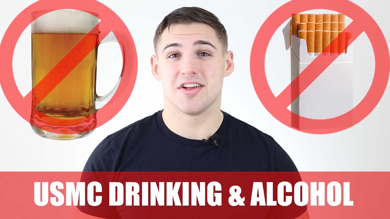 Drinking and Smoking in the Marines: My Advice - YouTube