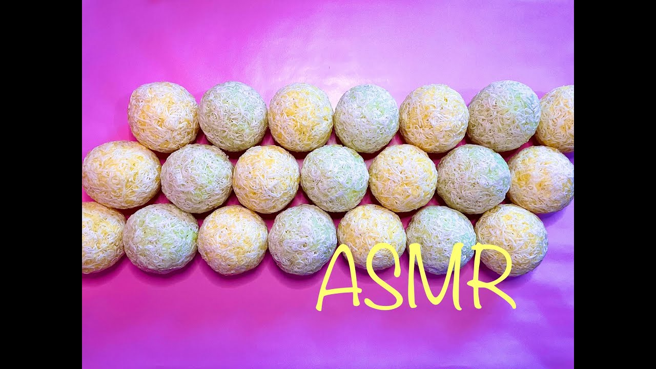 | ASMR | Extra Squeaky Starch Balls!! Highly Requested! So Satisfying ...