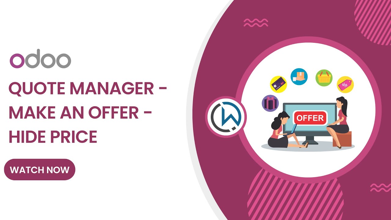 Odoo Quote Manager - Make an Offer - Hide Price - YouTube