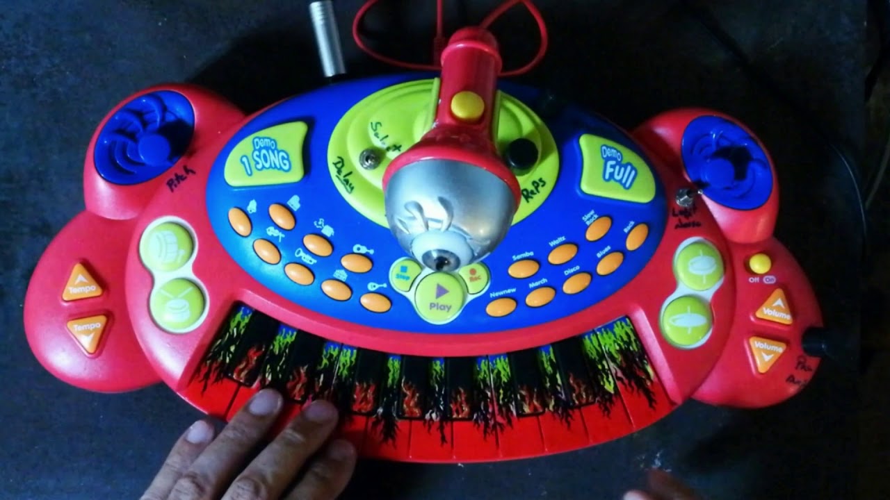 Circuit Bent/Modded Toy Organ 2 - YouTube