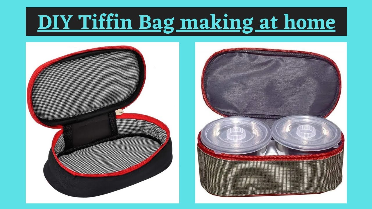 DIY Tiffin Bag | Tiffin Bag making at home #diy #bagMaking - YouTube