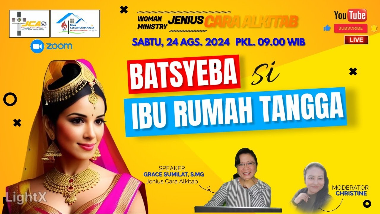 Woman JCA 4.4.Batsyeba Si Ibu Rumah Tangga - YouTube