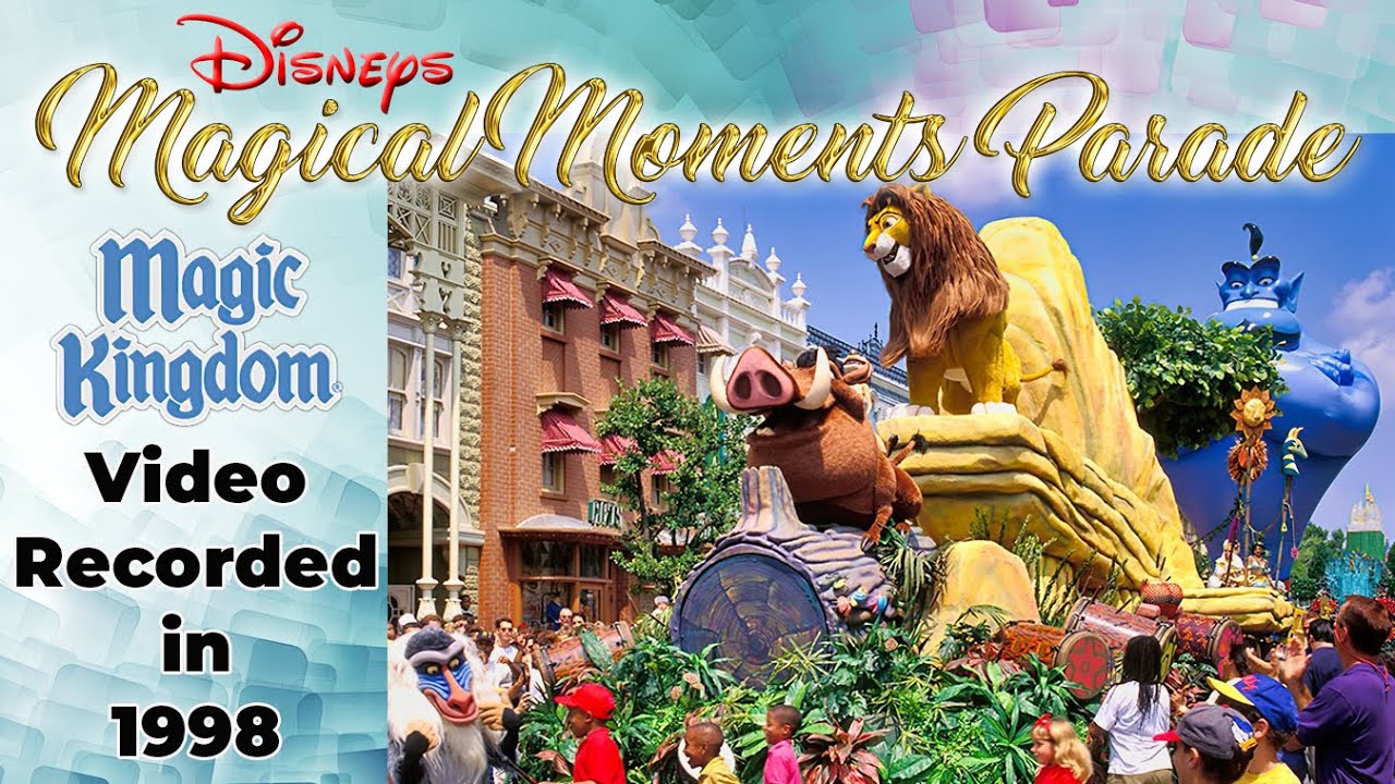 Disney’s Magical Moments Parade Magic Kingdom Walt Disney World ...