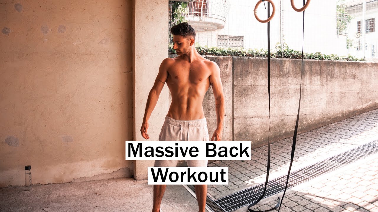 How To BUILD a HUGE BACK with Calisthenics | Body-Weight Back Workout ...