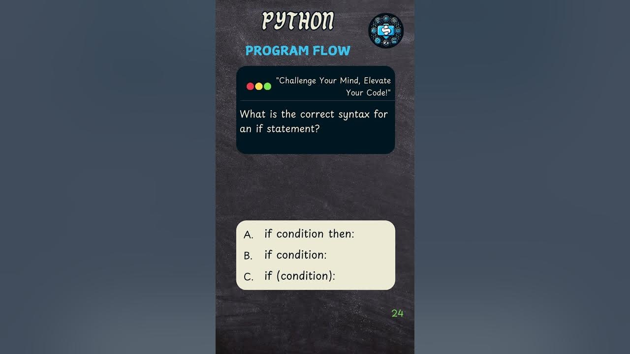 🔥 Python Flow Control MCQs: Master Loops & Conditionals! - 07 🔥 - YouTube
