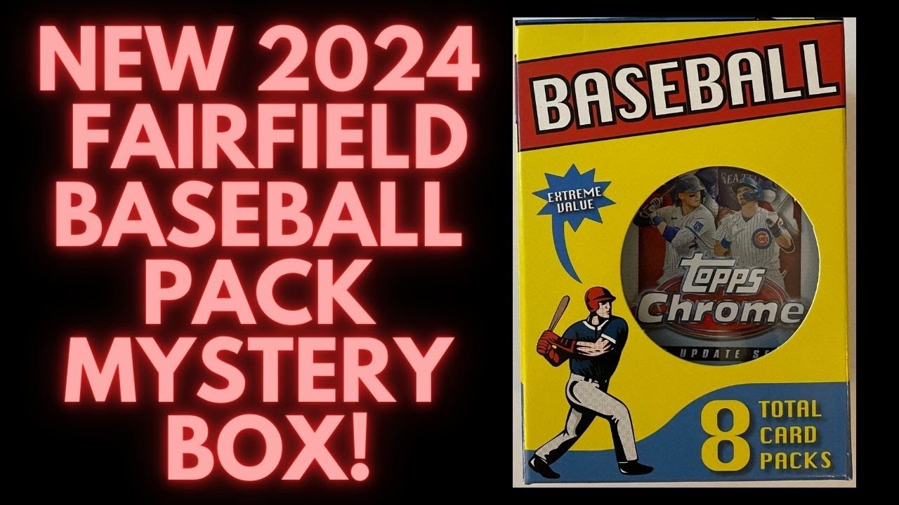 THIS NEW FAIRFIELD MYSTERY BASEBALL PACK BOX WAS A HOME RUN! #fairfield ...