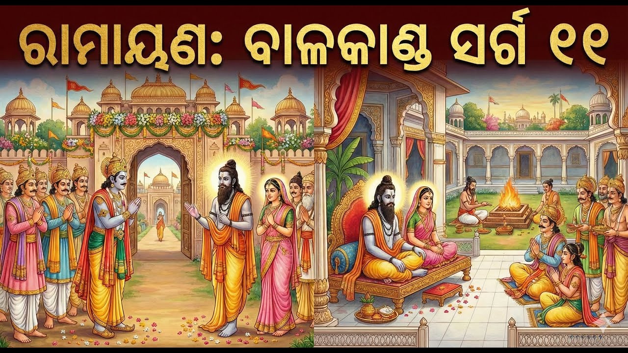 Valmiki Ramayana - Bala Kanda - Sarga 11: ରାମାୟଣ ଏକ ଉତ୍ତରାଧିକାରୀ ପାଇଁ ...