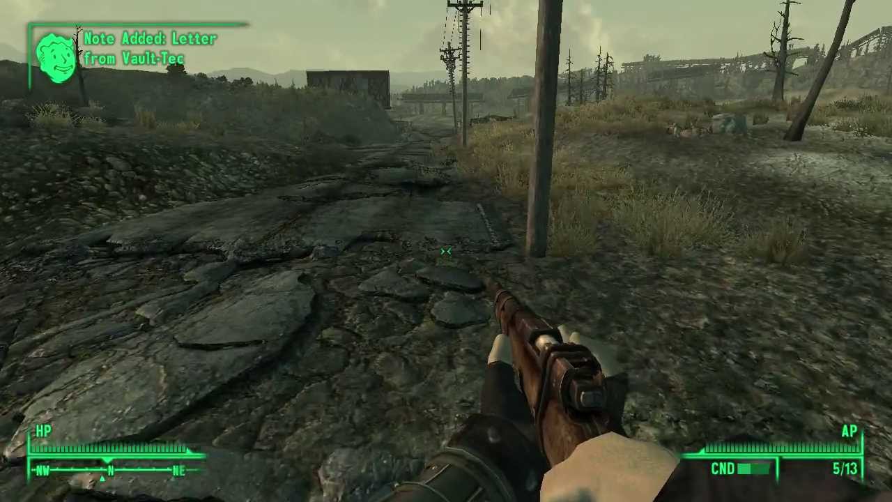 Fallout 3 on Intel HD4000 High settings 720p - YouTube
