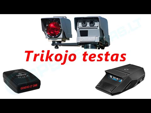 PoliScan FM1 trikojo testas su radarų detektoriais GENEVO ir NEOLINE ...