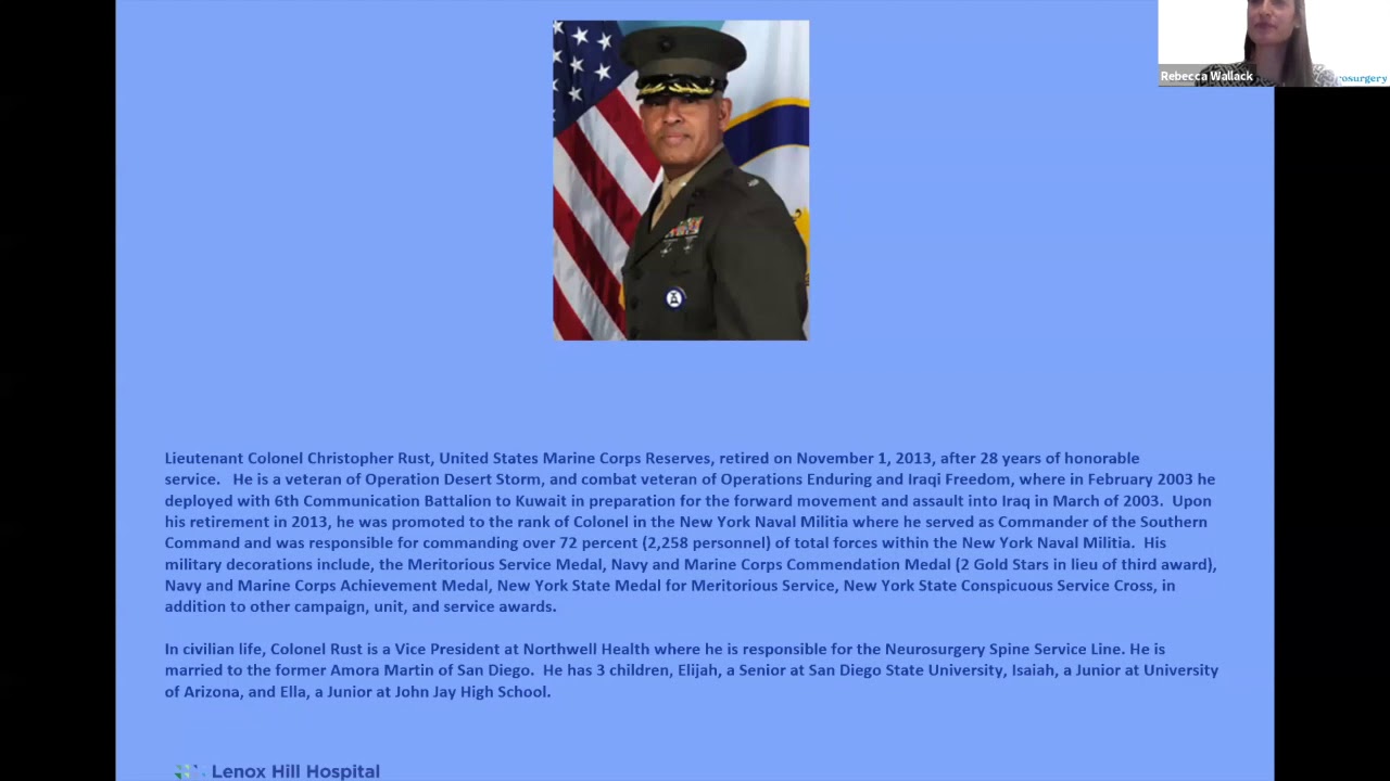 Administration Station: Marine Corps training leading to health care with Christopher Rust - YouTube