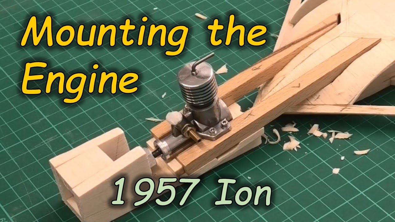 Ion 1950's Futuristic Flying Wing - Pt4: Mounting the Engine - By O.F.W ...
