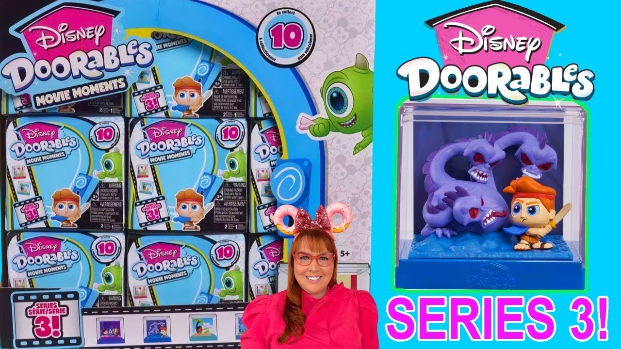 💙 UNBOXING DISNEY DOORABLES MOVIE MOMENTS SERIES 3!! WITH CODES!! - YouTube