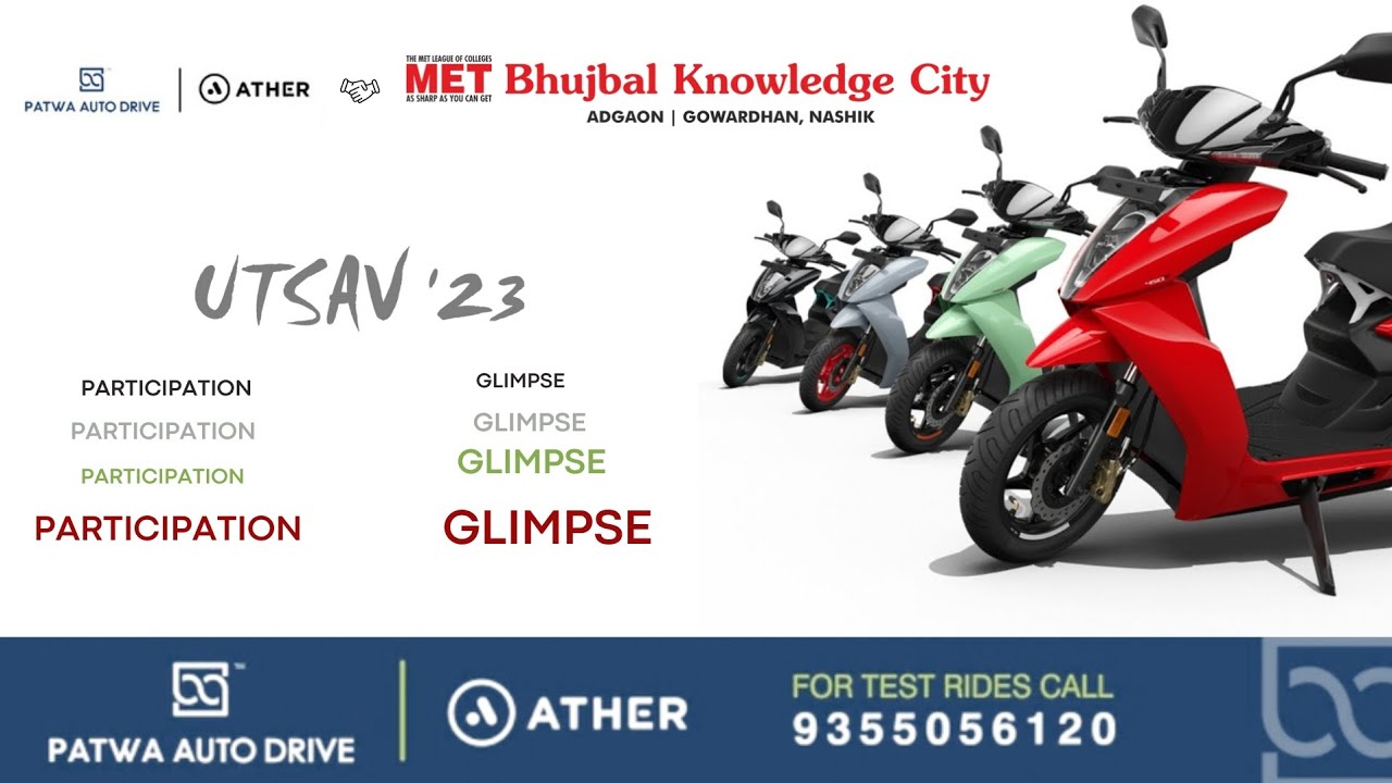 Ather Space Experience Center Nashik | MET Utsav ,23. - YouTube